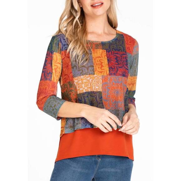 Multiples | Tops | New Multiples Layered Hilo Top In Multi | Poshmark